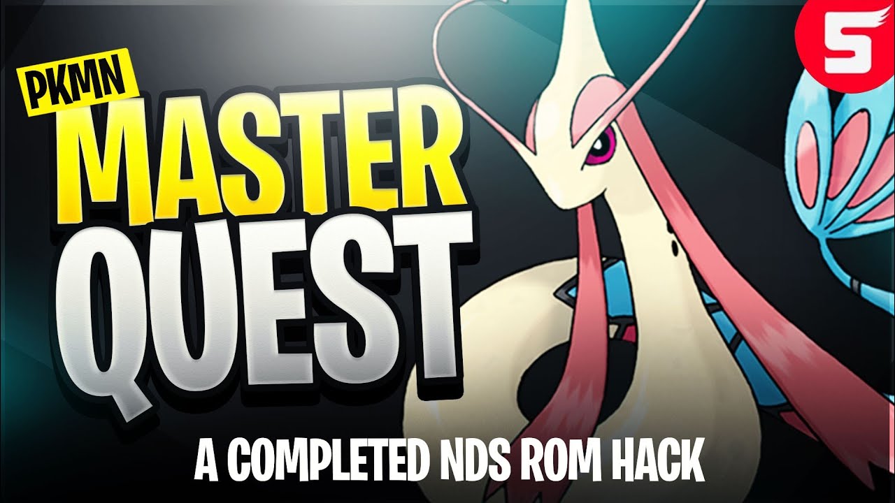 Completed Pokemon NDS Rom Hack! (Pokemon Master Quest) - YouTube