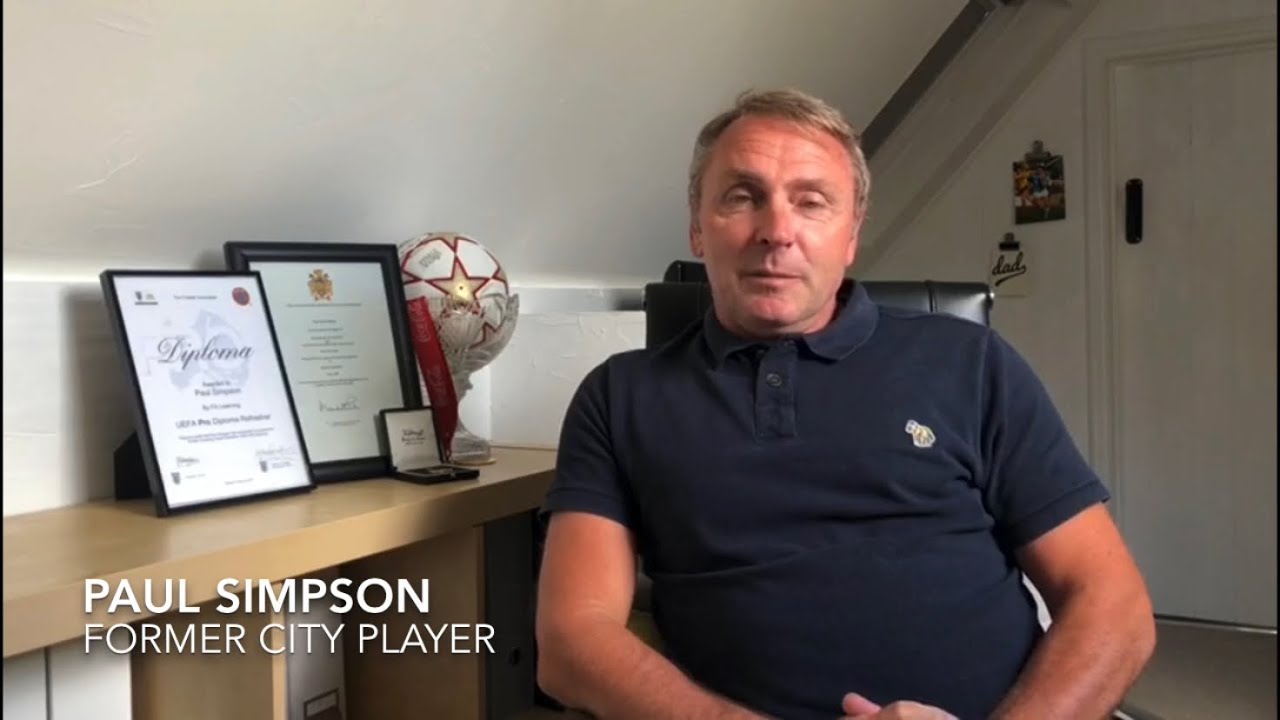 Paul Simpson | Memories of ManCity 5-1 Charlton 1985 - YouTube