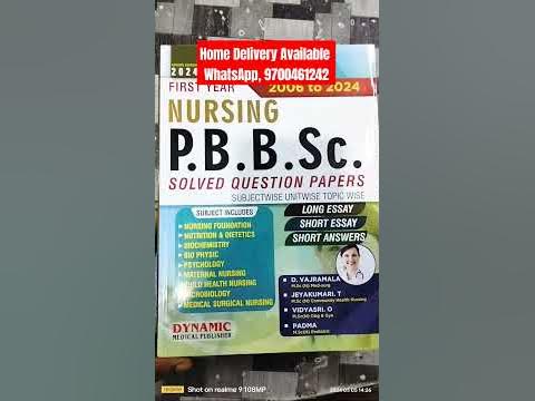 New Edition 2024 Pbbsc Nursing First Year Book. Dynamic Publishers. Viral videos 2024 - YouTube