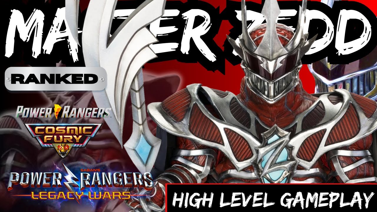 Power Rangers Cosmic Fury | Master Zedd Ranked Gameplay | Power Rangers ...