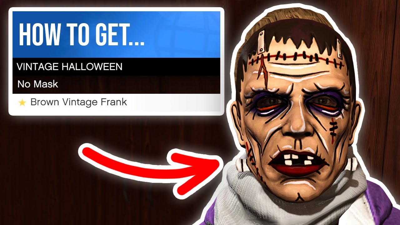 How To Get The 'Brown Vintage Frank' Mask In GTA Online! (Halloween ...