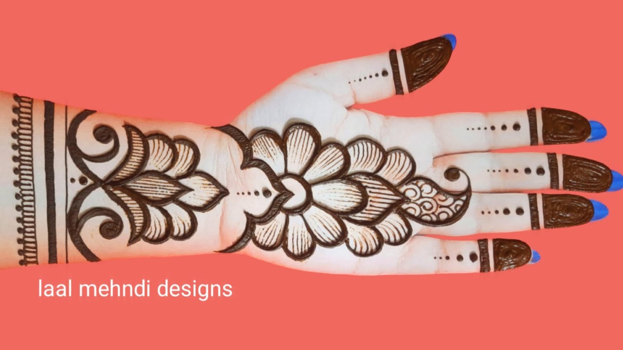 Beautiful Front Hand Mehndi Designs|Stylish Simple Mehndi Design ...