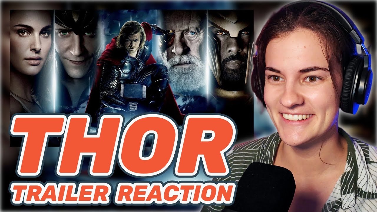 My First Time Reaction To Seeing The THOR Trailer! - YouTube
