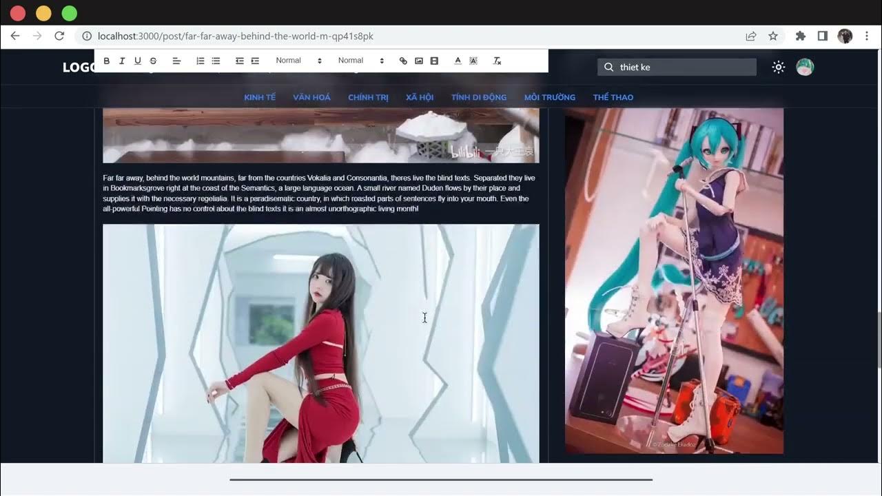 Nextjs News App / Blog App - Sử dụng Nextjs, Reactjs, Nodejs, Express, Mongodb, Tailwind CSS ...