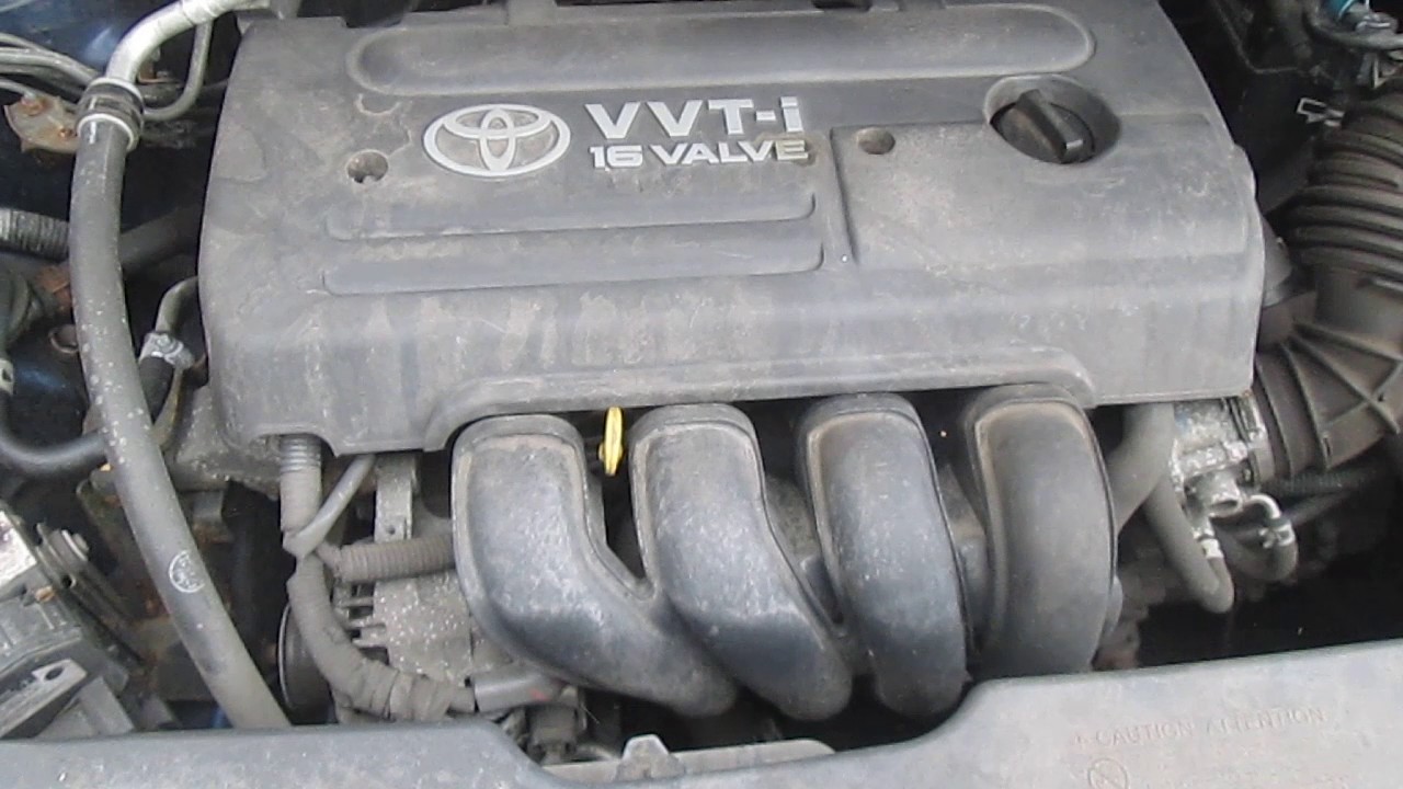 Toyota corolla Verso 1.8 Petrol engine complete - YouTube