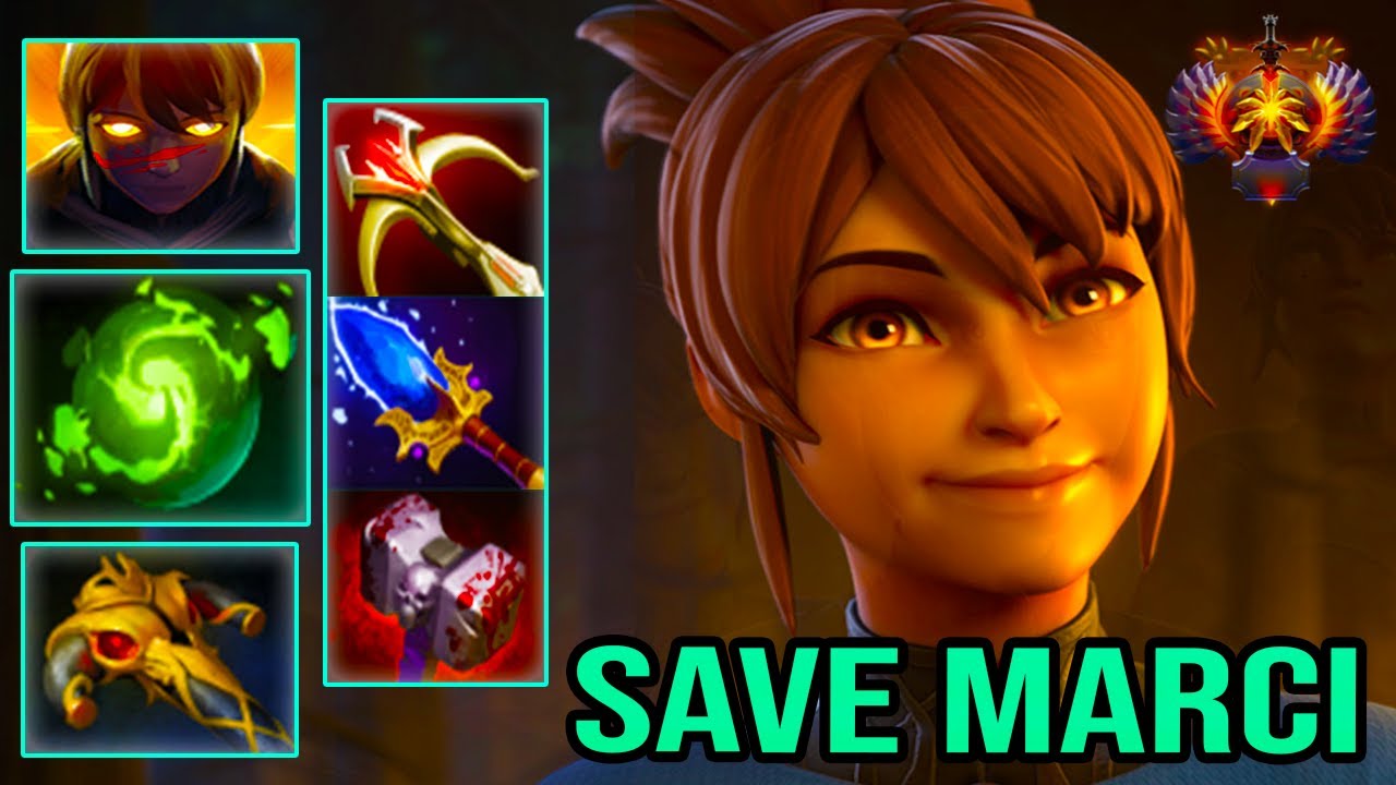 [ Marci ] CARRY SAFELANE - UNLEASH HIDDEN SKILL - BEST CARRY BUILD ...