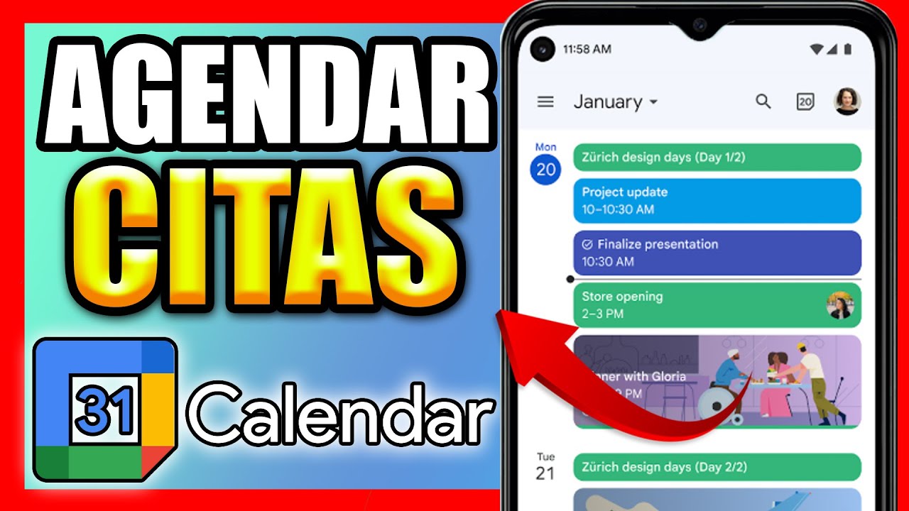 COMO AGENDAR CITAS EN GOOGLE CALENDAR - YouTube