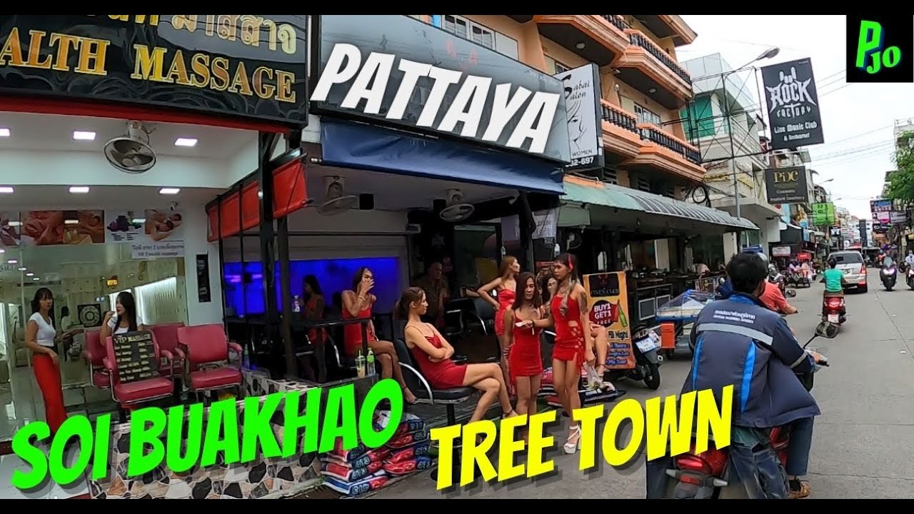 Pattaya Tree Town 1/Oct/22 + Soi Buakhao + Lengkee - YouTube