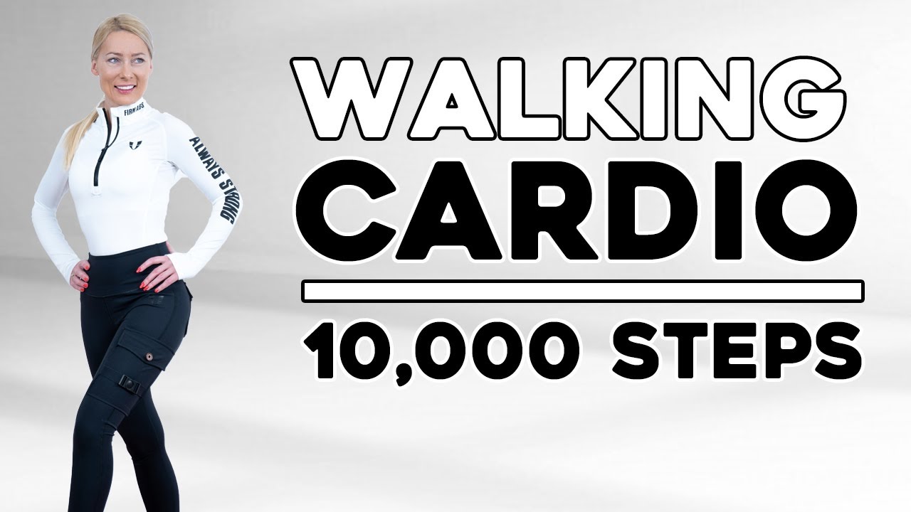 10000 STEPS IN 60 MIN | High Intense Walking Workout to Lose Fat | Fun ...
