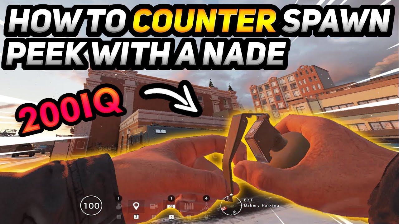 How To Counter Spawn Peek With Grenades! - YouTube