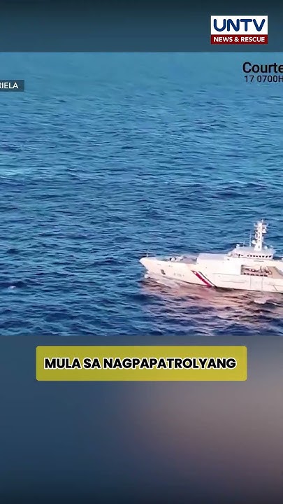 PCG, muling nagparating ng radio challenge sa Monster Ship ng China - YouTube