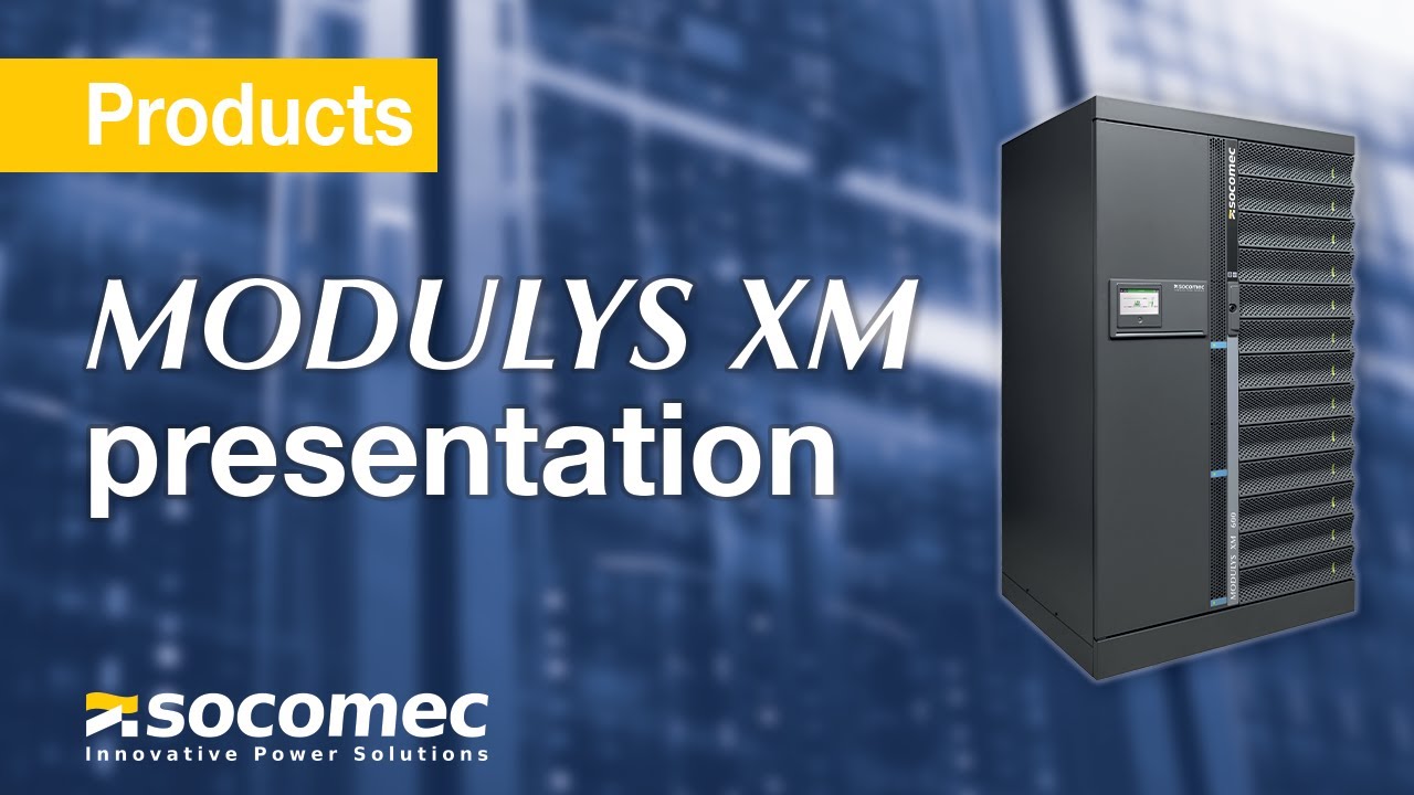Discover MODULYS XM: the flexible and ultra-reliable new UPS from ...