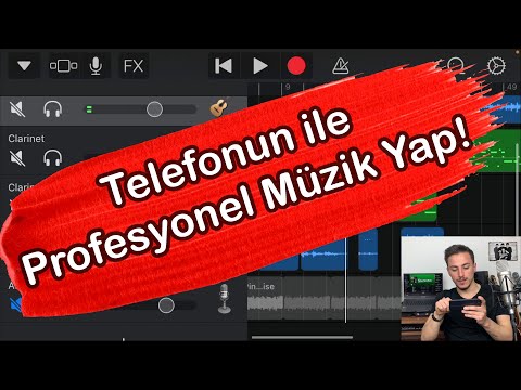 Telefon ile Profesyonel müzik yapmak! | GarageBand