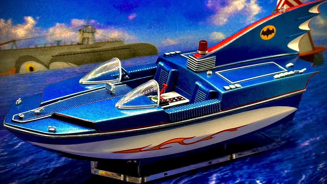 Batman: Classic Series (‘66) Batboat (from Eaglemoss) - YouTube
