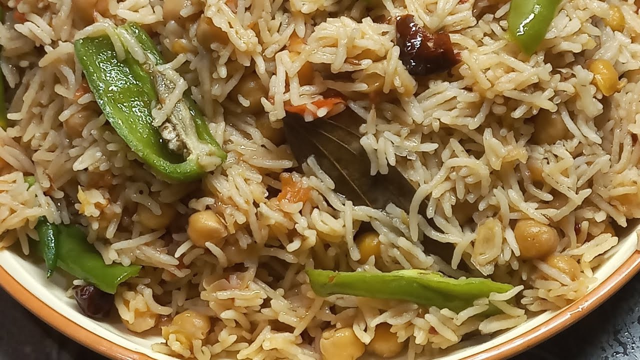 Channa Pulao Recipe/Tasty channa pulao/how to Make channa pulao/Channa ...