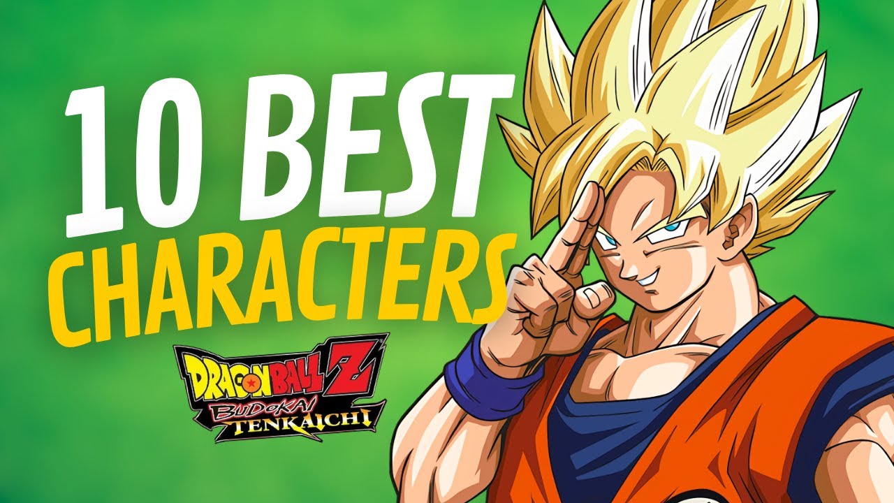 10 Best Characters in Dragon Ball Z Budokai Tenkaichi 1 - YouTube