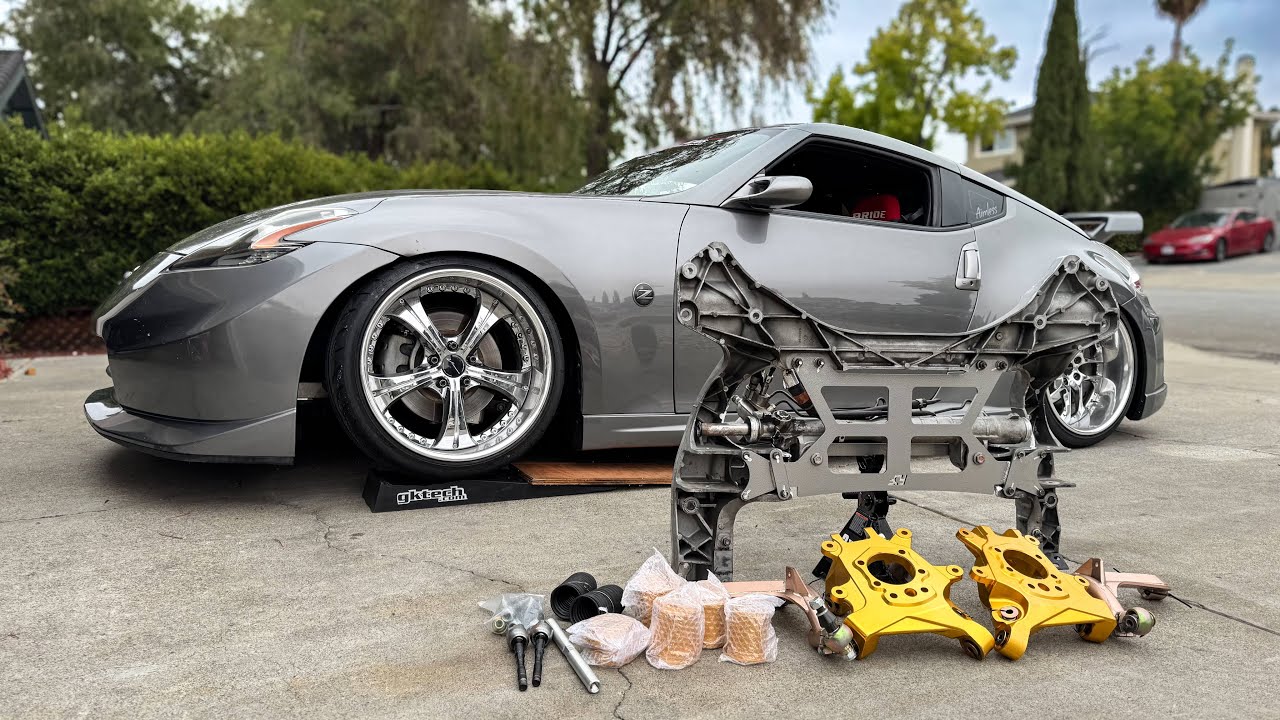 Dialing In The 370z | FDF Rack Relocation + PBM Subframe & Knuckle ...