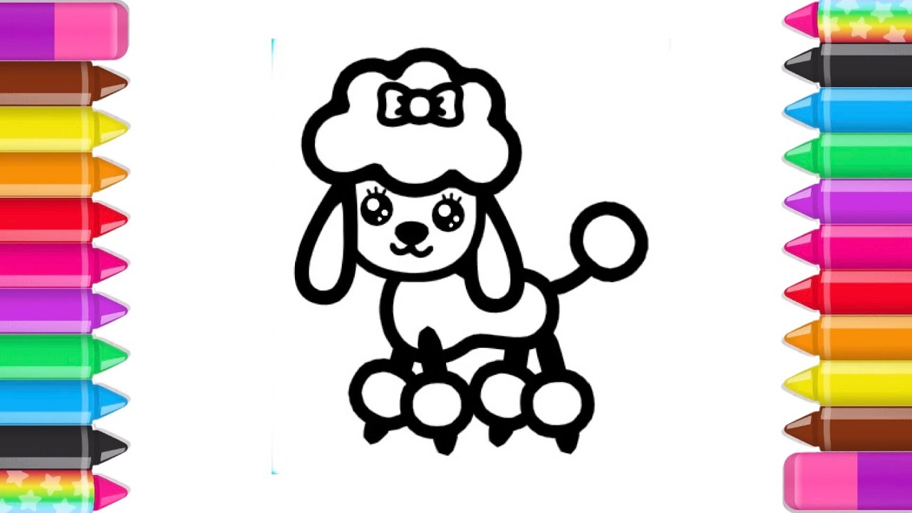 Drawing a Happy Puddle | learning draw | Animation Drawing - YouTube