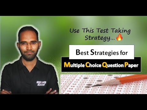 Best Strategies for Multiple Choice Question Paper. Use This Test ...