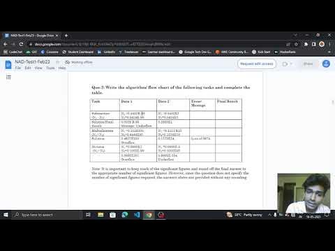 Algorithm for Evaluation of Polynomial P(X) and Computer Arithmetic - YouTube