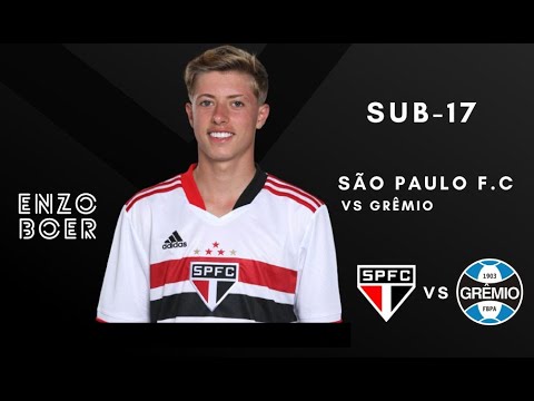 Enzo Boer | São Paulo F.C (vs Grêmio) [03/08/22] - YouTube