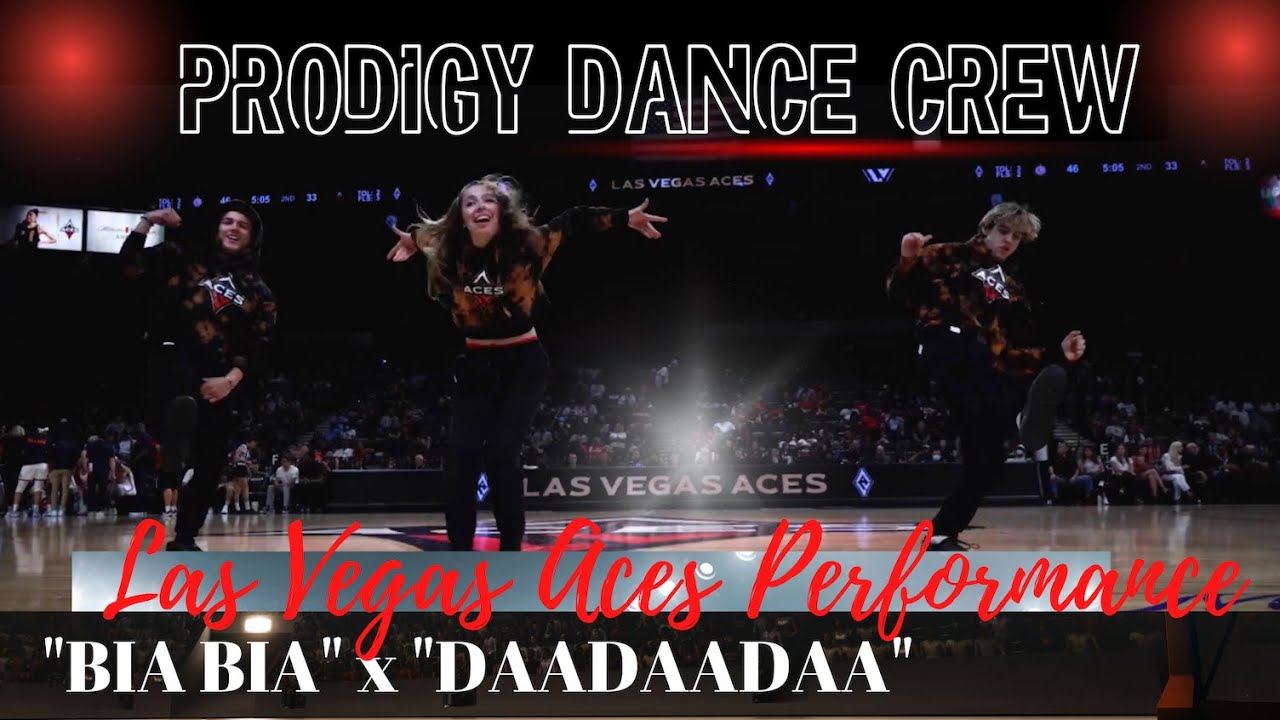 Prodigy Dance Crew x Las Vegas Aces Performance - YouTube