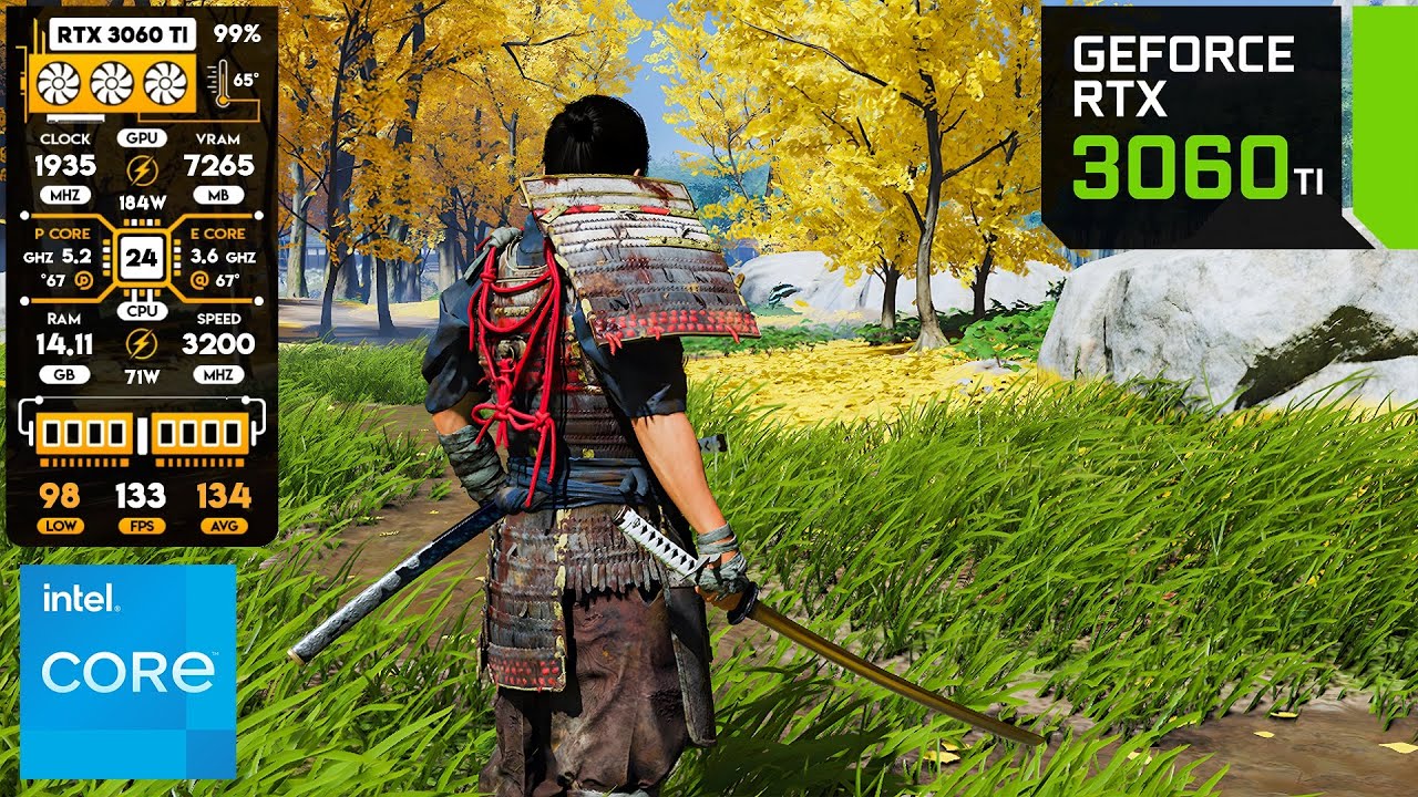 Ghost of Tsushima on RTX 3060 Ti - Silky Smooth Frames! - YouTube