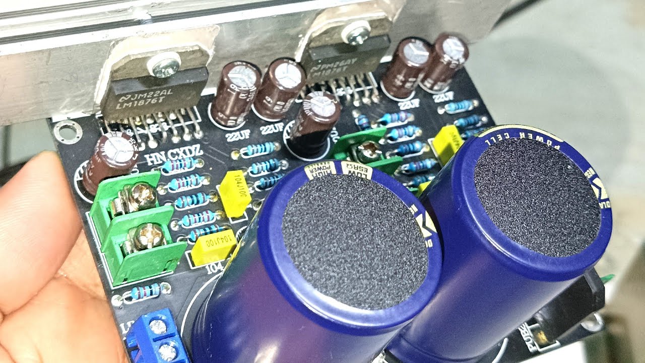 gainclone lm1876 test n review versi btl - YouTube