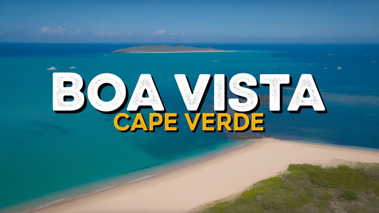 360° 4K Tour: Bravo Praia De Chaves, Boa Vista (Cape Verde) | WALK with ...