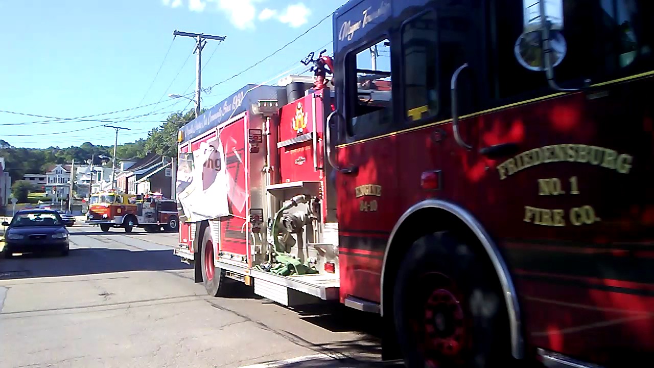 Rainbow Fire Company Firemen's Parade Coming Down Dock St. in ...