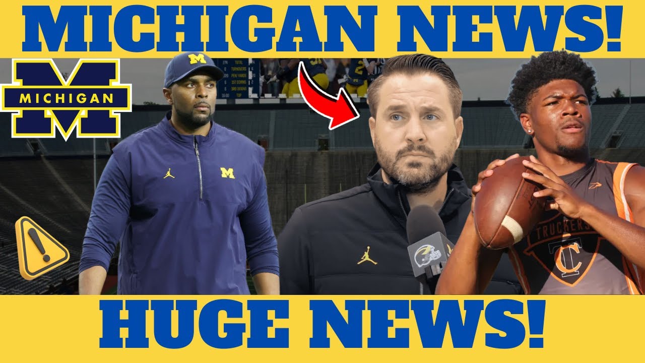 HUGE NEWS NOBODY WAS EXPECTING THIS SURPRISE... MICHIGAN WOLVERINES ...