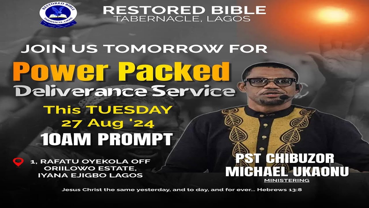 DELIVERANCE HOUR AUGUST 2024 | THEME: FREEDOM - YouTube