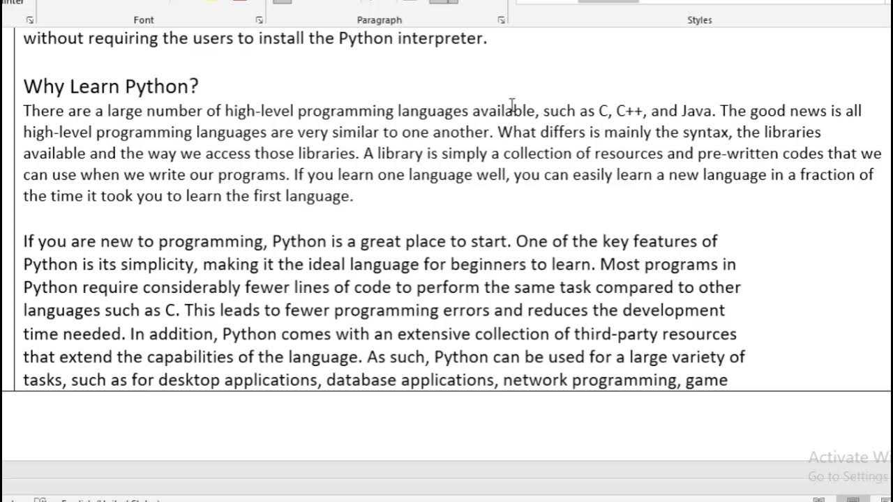 year 8 Python phase 1 What is Python - YouTube