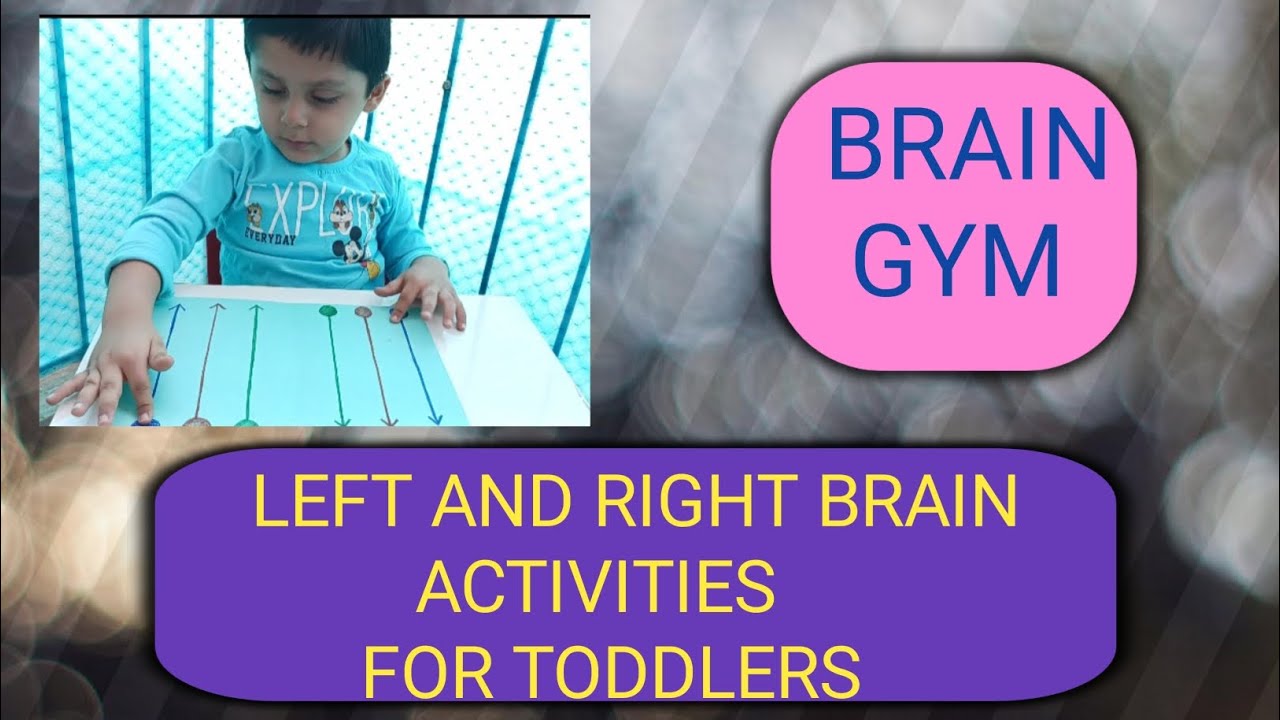 Brain Gym| left & right brain activities for toddlers| # ...