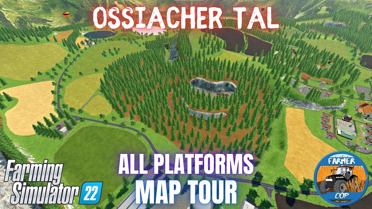 OSSIACHER TAL - Map Tour - Farming Simulator 22 - YouTube