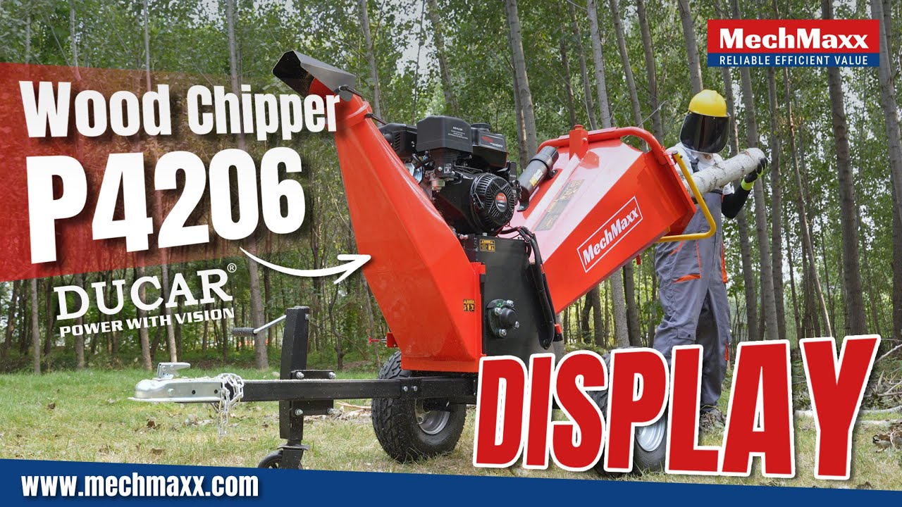 Highlights of 6 inch E-start DUCAR 420cc 15hp Gasoline Engine Powered ...