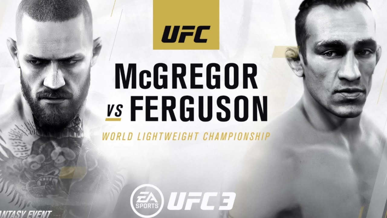 UFC FIGHTER MCGREGOR VS FERGUSON FIGHT 4K-UHD. - YouTube