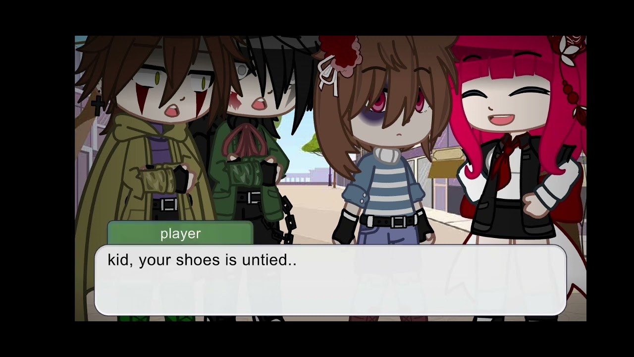 your shoes is untie meme georgie x kid x player - YouTube