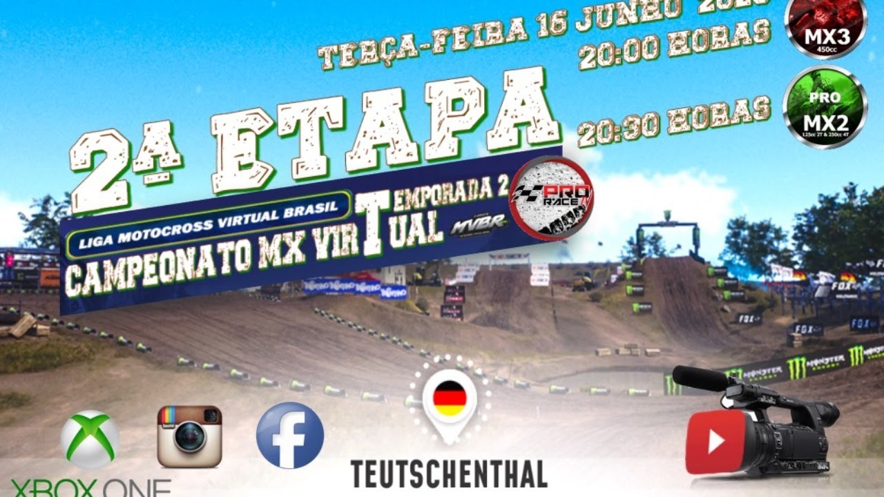 CAMPEONATO MXGP MVBR CAT - MX 2 PRO -MX 3 RD2 -T2 - YouTube