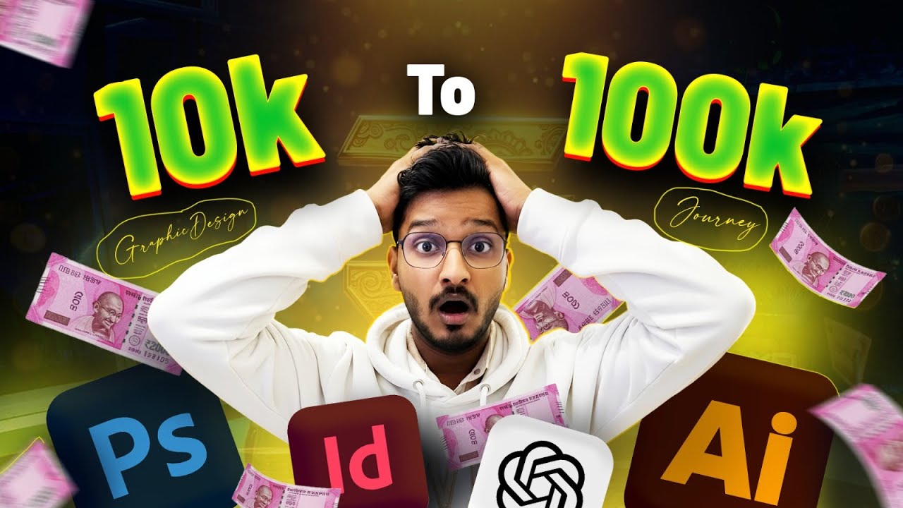 From ₹10K to ₹100K as a Graphic Designer | AI vs Designers | My Real ...