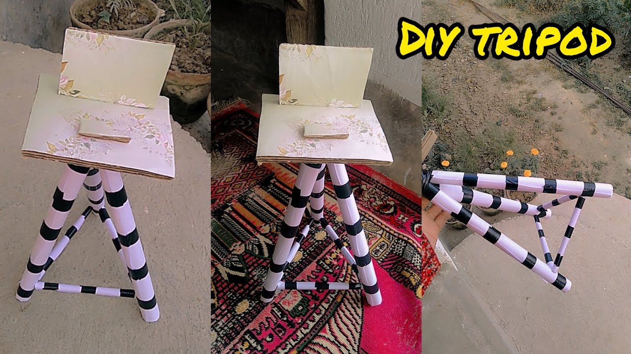 DIY TRIPOD FOR WASTE MATERIAL CRAFT IDEAS PART-35 - YouTube