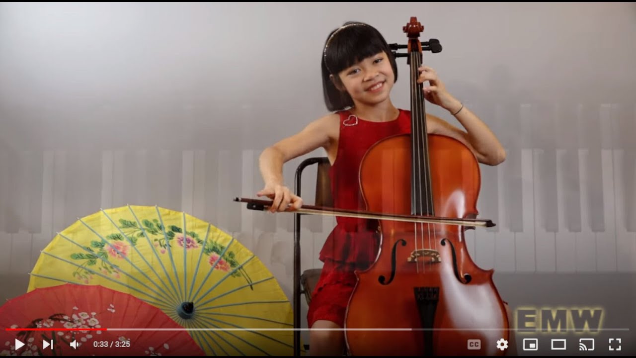 茉莉花 Jasmine Flower – a Chinese folk tune on cello - YouTube