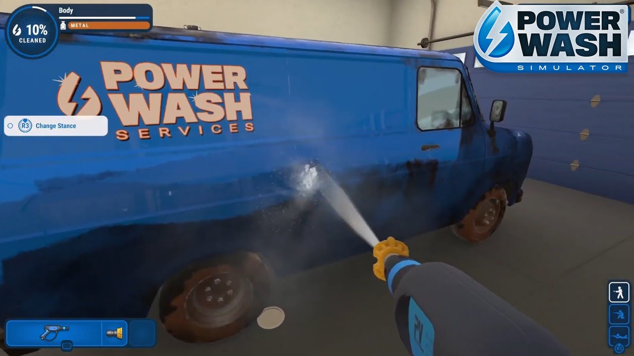 Satisfying Cleaning My Van! (PowerWash Simulator) - YouTube