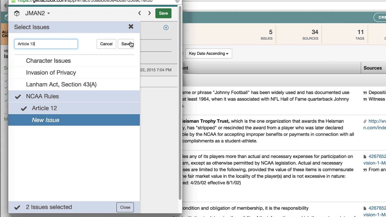 Add Facts to Your Case with FactBox - YouTube