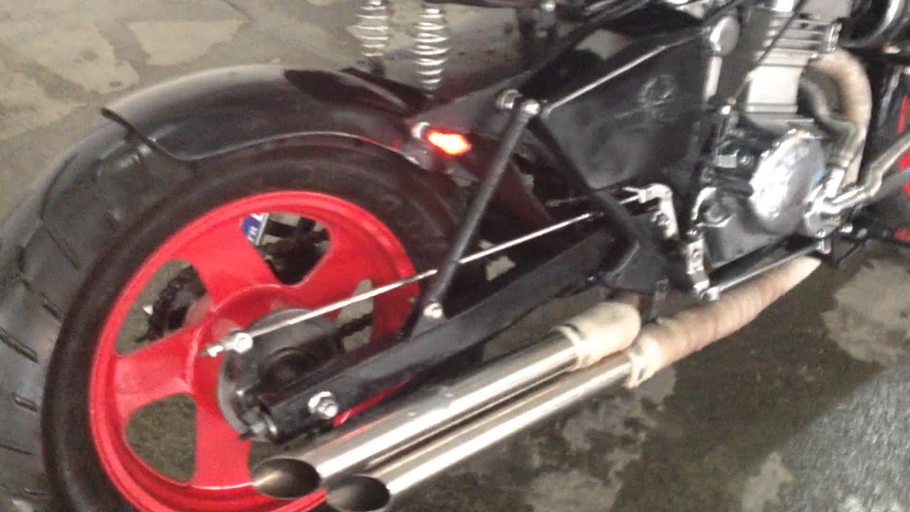 Berlin Custom Choppers - Regal Raptor 250 Bobber - YouTube