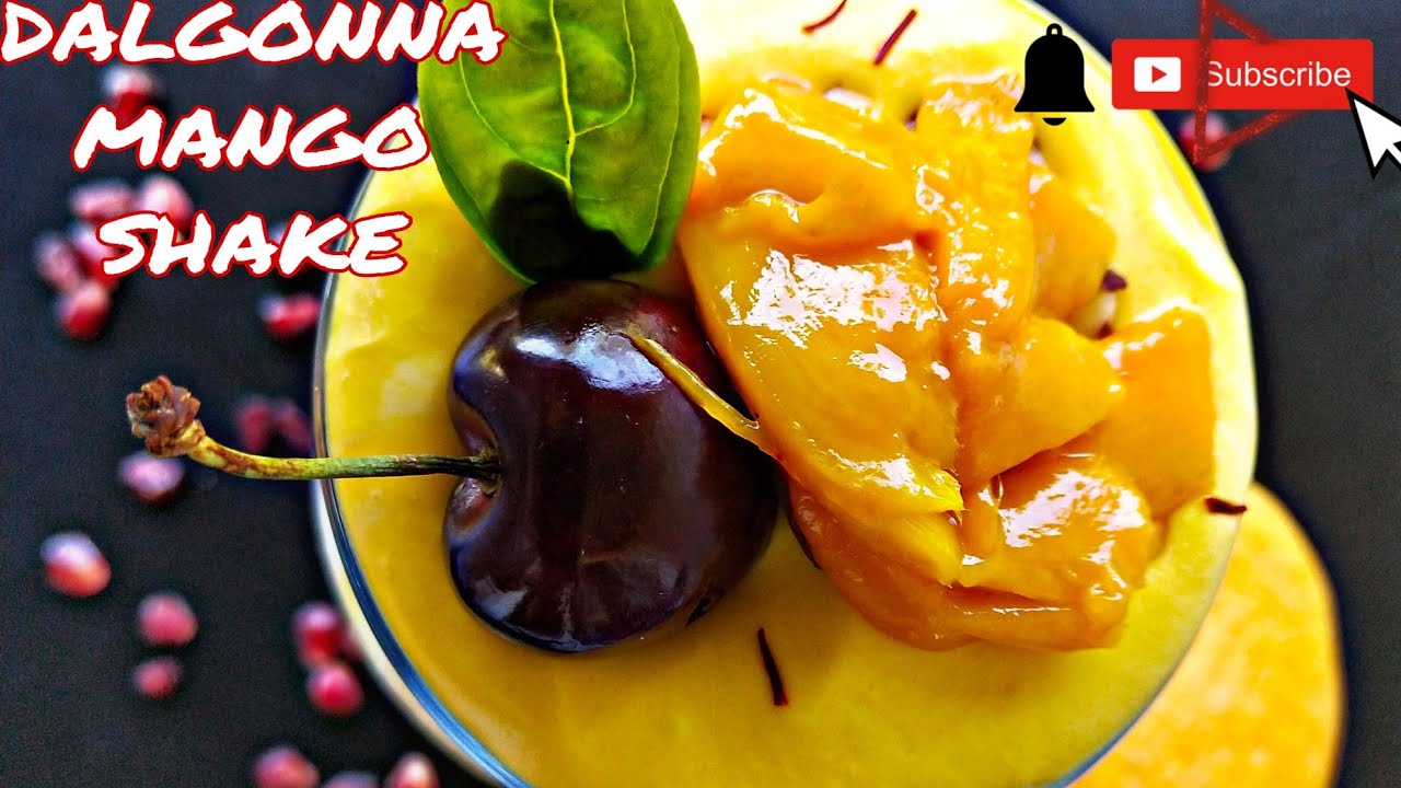 How to make DALGONA MANGO dalgona आम का शेक कैसेबनाया जाता है HOW TO ...