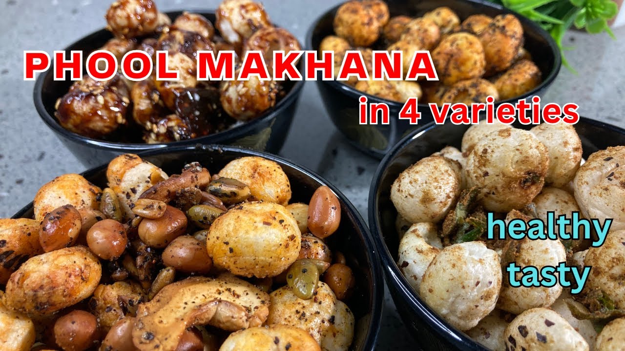Hot & sweet makhana | Masala makhana | Sweet makhana | Spicy makhana ...