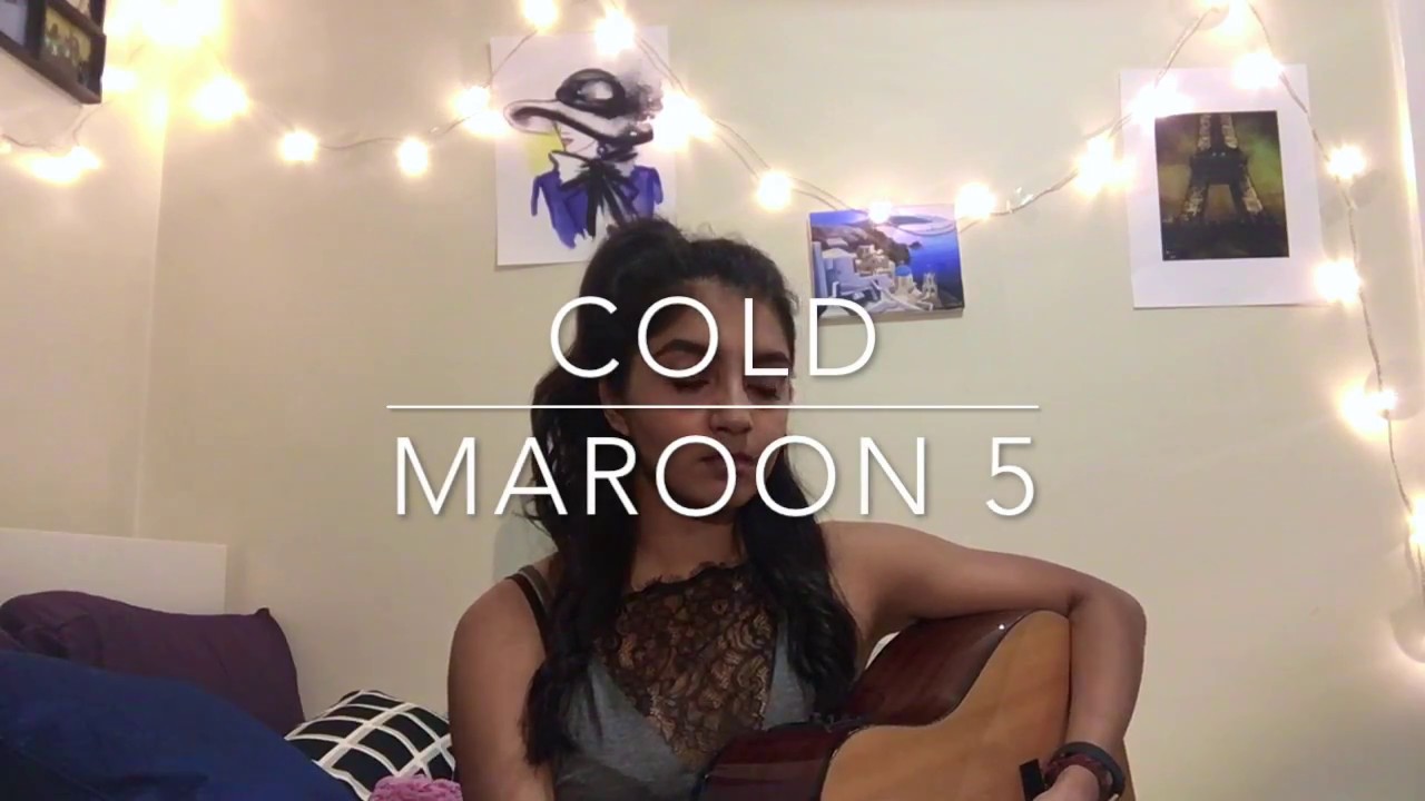 Cold- (Maroon 5) Guitar Cover - YouTube