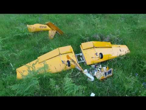 Crashes RC airplanes, part 3 - YouTube