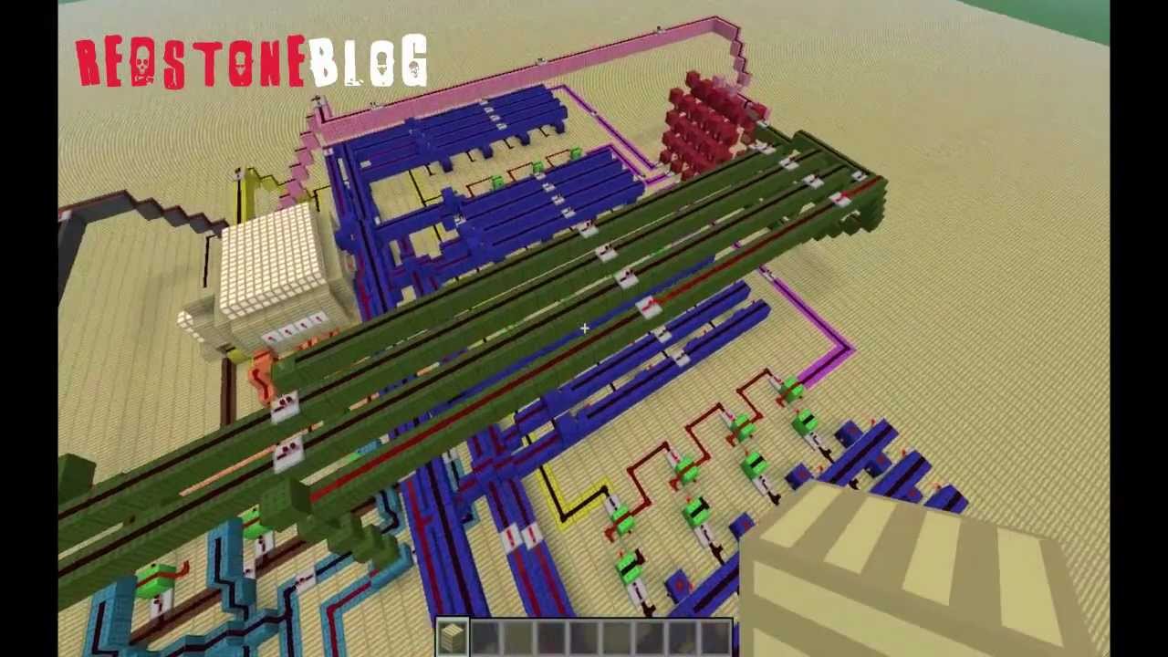 Multi-User, Sequential & Programmable Combo Lock - Minecraft Advanced Showcase - YouTube